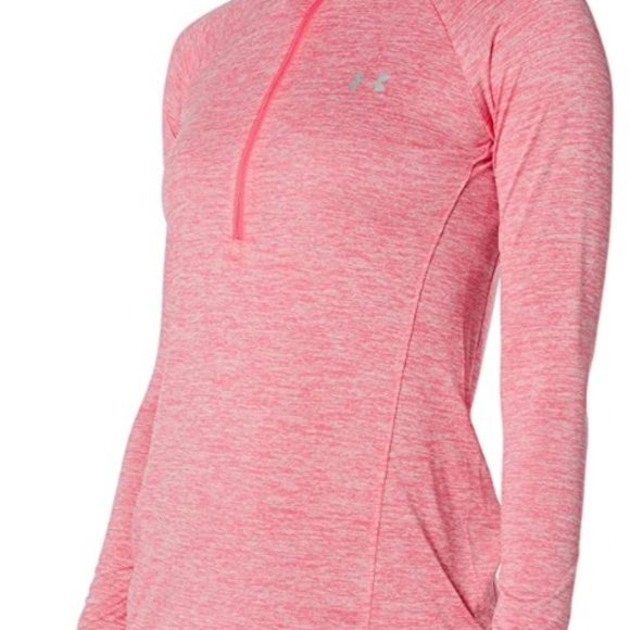 Under Armour | Tops | Under Armour Womens Tech Twist Zip Long Sleeve ...